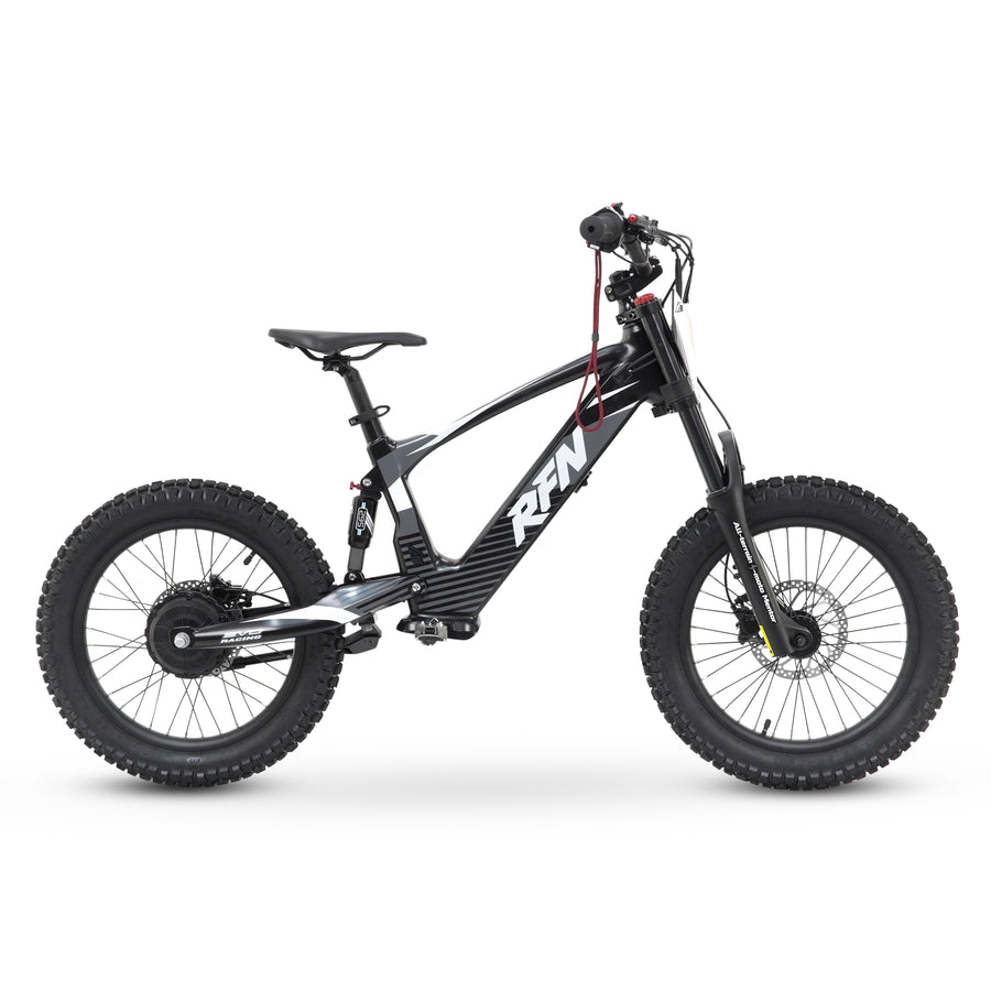 RFN EVO Racing 18" Kids Youth Electric Balance Bike – RFN Electric Bikes Australia